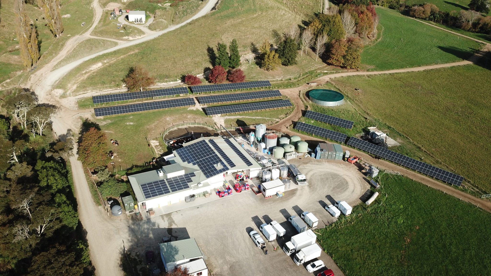 Oakland's Farm solar installation - Smart Ease Customer Stories